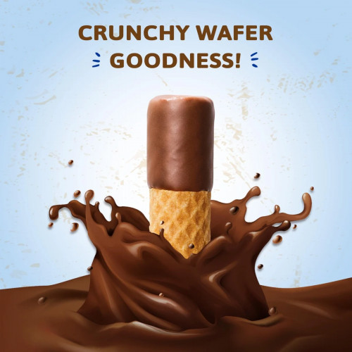 Pure Wafer Goodness - Rolled into fine crisp layers, these tasty wafers ...